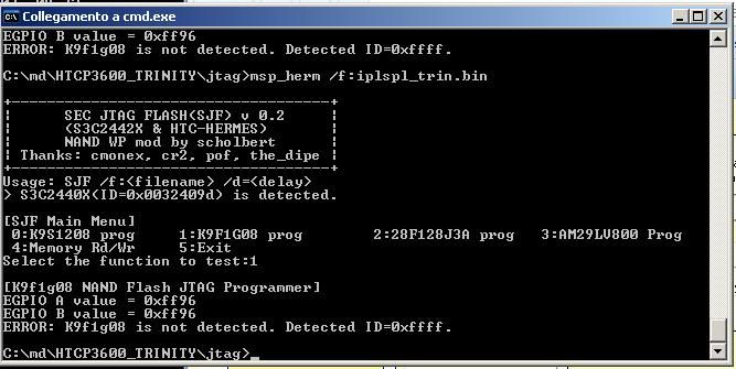 Restore bootloader in crash on Trinity Device | XDA Forums