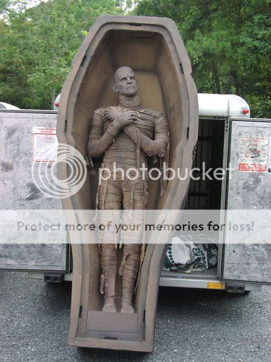 Life-size MuMmY Sarcophagus