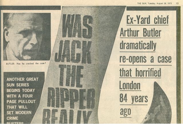 The Arthur Butler Theory : Abortionist - Jack The Ripper Forums ...
